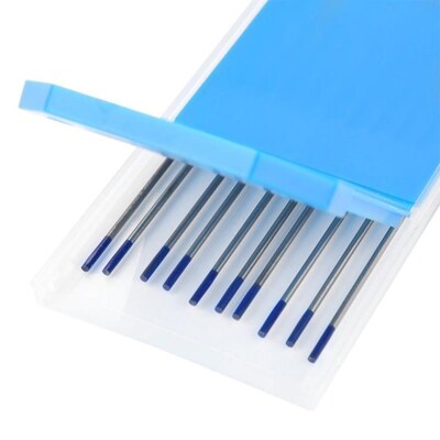 10pcs WY20 2.0 percent Yttrium Tungsten Electrode Blue Tip f