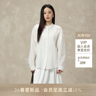 AIRIQI26夏新款宽松通勤短外套