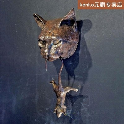 1PC Vicious  Door Knocker Sculpture Ornament Home Decor G