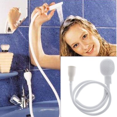 Dog Shower Head Spray Drains Strainer Hose Sink Washing Hair