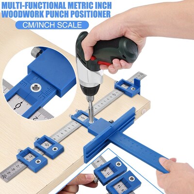 Furniture Adjustable Drilling Dowelling Hole Saw Locator Woo