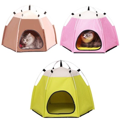 Portable Folding Dog House Pet Cage  Carrier Tent Playpen