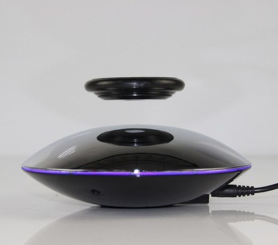 DIY Magnetic Levitation Rotating Display Platform With LED L