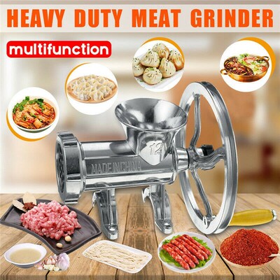 Manual Multi Meat Grinder Mincer Sausage Filler Chopper Past