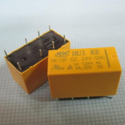 Huike relay HK19F-DC5V-SHG HK19F-DC12V-SHG HK19F-DC24V-SHG