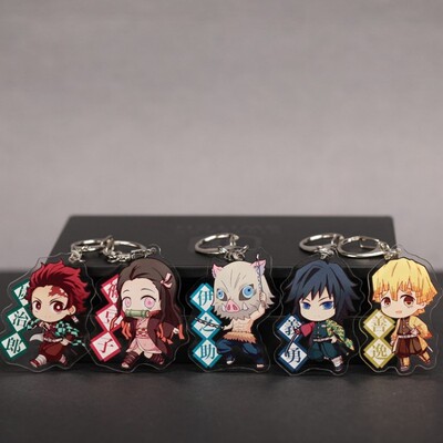 Demon SlayerKimetsu no Yaiba Two-sided Acrylic Keychain Cos