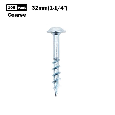 Wood Joints Screw Pocket Hole Jig 25 32 38 50 63mm Coarse Fi