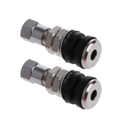 1 Pair Tire Wheel Valve Tubeless No Tube Stem Motorcycle Car