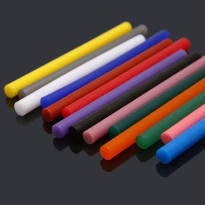 5 PCS of Hot Melt Glue Stick Colorful 7 x100mm Adhesive is