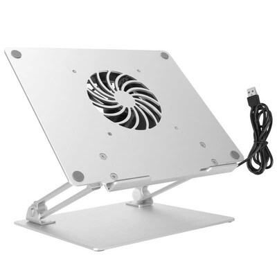 Laptop Desk with Cooling Fan 适用于 Portable Aluminum Alloy