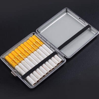 Portable Double-open Leather Cigars Cases 适用于 hold 20pcs