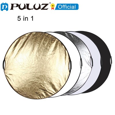 PULUZ Light Reflector 5 in 1 Studio Photography Lighting Re