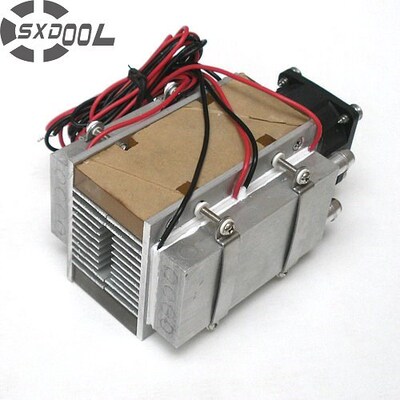 Cooling!DIY TEC Peltier semiconductor refrigerator water-coo
