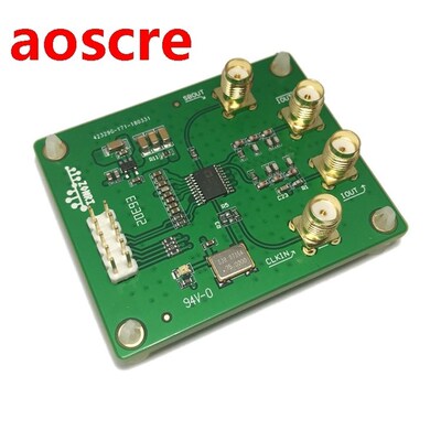 AD9834 DDS module signal generates the module sine wave squa