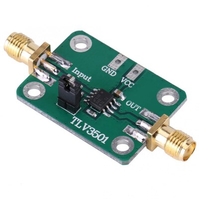 TLV3501 High Speed Comparator Frequency Meter Front Shaping
