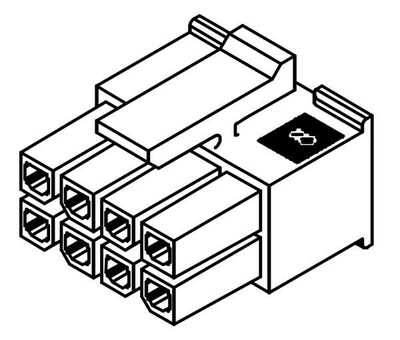43025-1400 [Headers & Wire Housings RECEPTACLE 14P DUAL ROW]