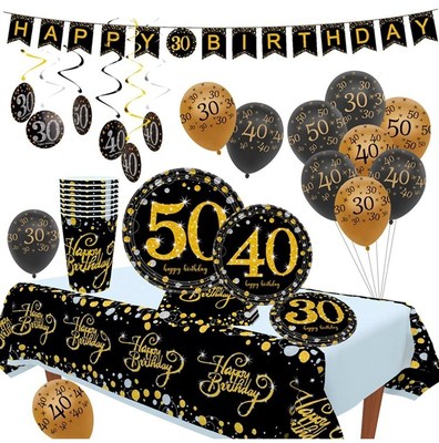 Birthday Background Decor 30 40 50 Birthday Party Decor Adul