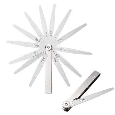 High Quality Metric 13 Blades Feeler Gauge 0.05mm-1mm Guage