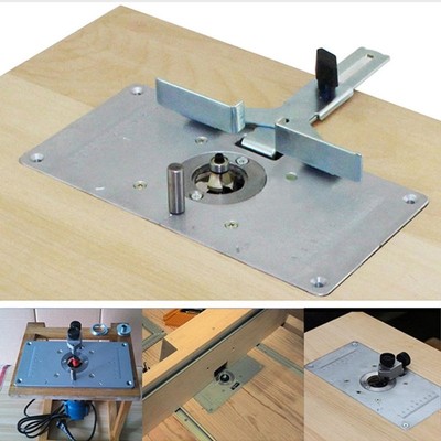 Router Table Insert Plate Woodworking Benches Aluminium Wood