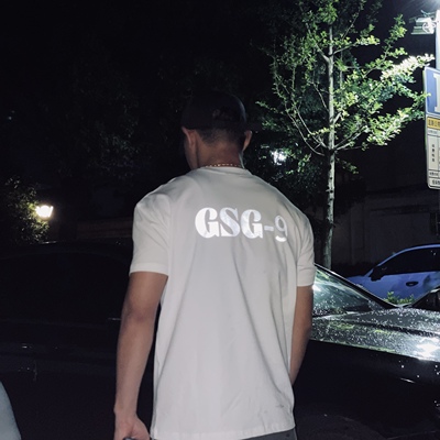 JYGTAL美式休闲短袖GSG印花T恤