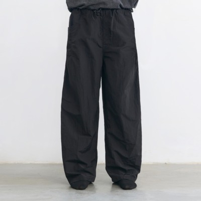 Terrawear 25FW宽松弯刀版型尼龙抗撕裂防泼水中性薄款休闲裤