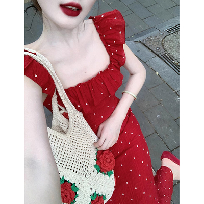 大码法式超好看新款气质连衣裙