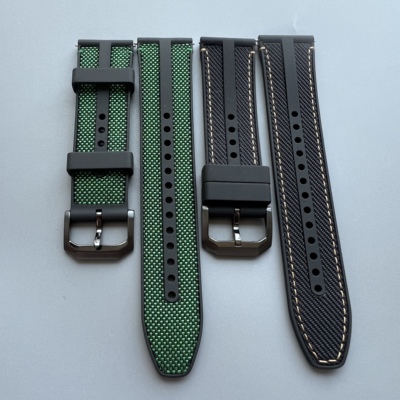 适用小米智能手表watchs5通用氟橡胶表带s1pros2s3s4原装22mm腕带