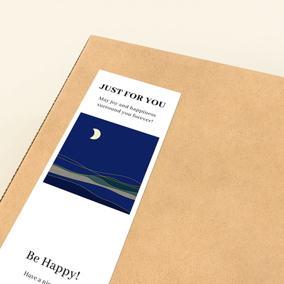 gytz6270跨境东南亚越南通用超大不干胶贴纸定制封口贴空白可手写