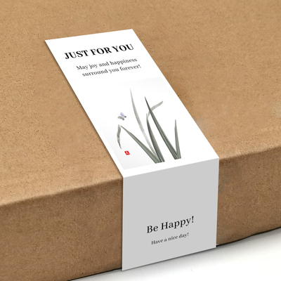 gytz7471新中式风高级感森系极ins简约通用超大不干胶贴纸封口贴