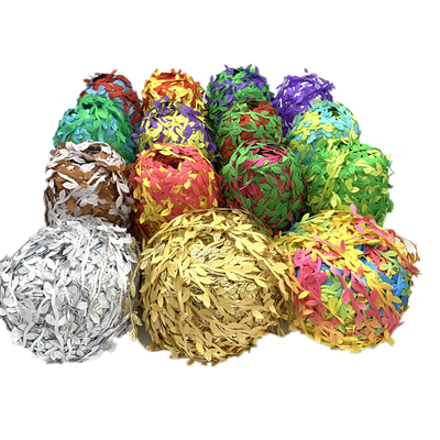 5yards/Lot Leaf-Shaped Handmake Artificial Leaves For Weddin