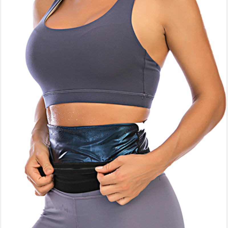 Sauna Waist Trimmer Belly Wrap Workout Sport Sweat Band Abdo