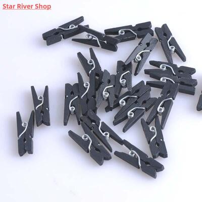 速发Wooden+Clothespin+Clips+Office+Party+Decoration+Accessor