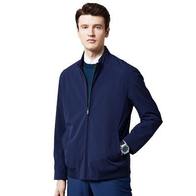 佛朗尼齐拉男士休闲立领茄克衫