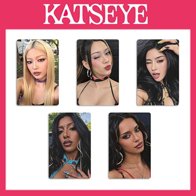 KATSEYE专辑WILD周边小卡