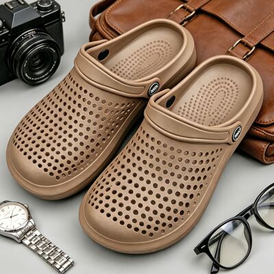outdoor sandals slippers slides shoes footwear洞洞鞋男外穿