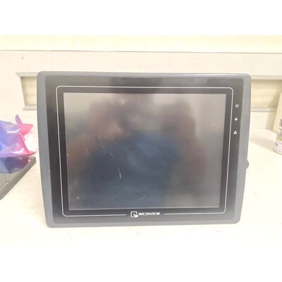 威纶触摸屏 MT8104iH 2WV成色如图屏幕显蓝光 议价