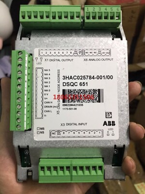 ABB机器人DSQC651模拟量模块实物拍摄成色看图议