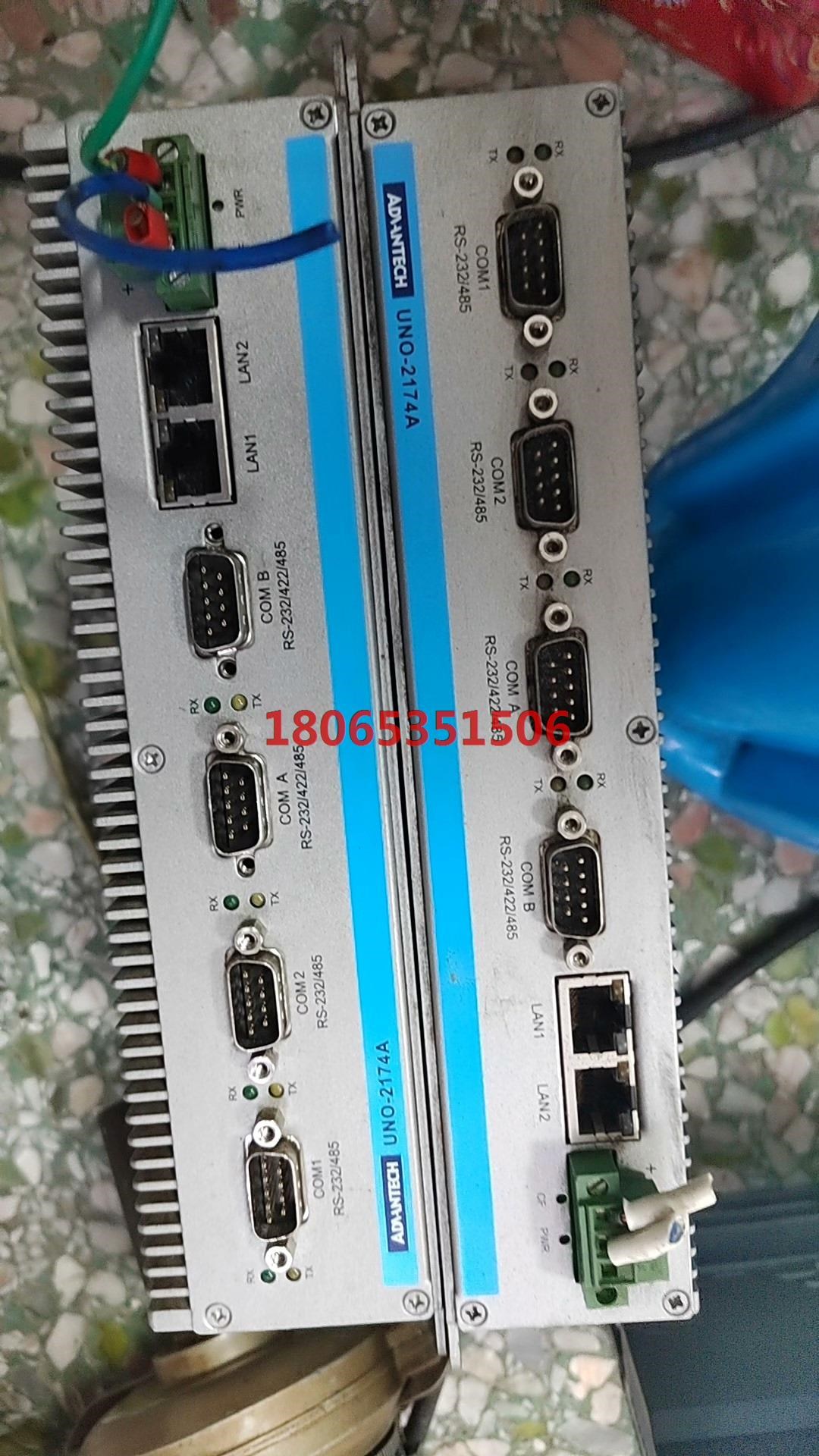 研华UNO-2174A嵌入式工业电脑/微型计算机.二个拆了剩