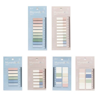 60/120/200 Sheets PET Planner Stickers Index Tabs Bookmark S