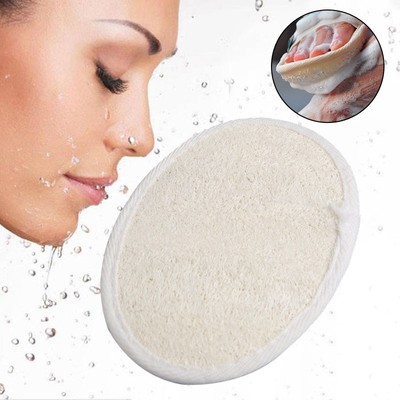 Loofah Sponge Bath Rub Exfoliate Bath Glove Oval Bath Face T