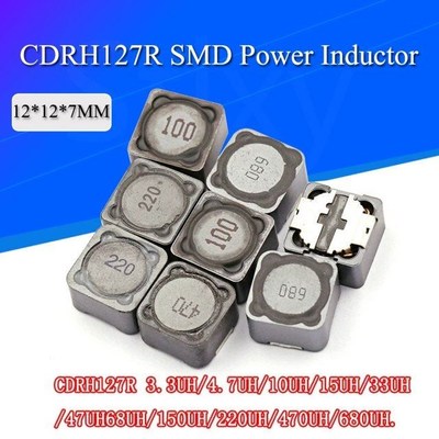 5PCS 12*12*7mm Power Inductance CD127R Shielded inductor SMD