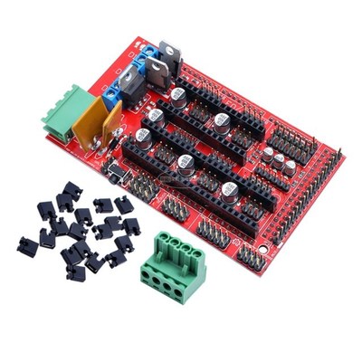 1pcs RAMPS 1.4 Panel Part Motherboard 3D Printers Parts Shie