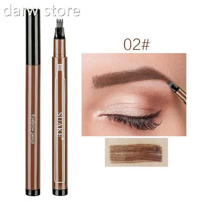 r3D Eyebrow Pen Wateproof Fork TipFine Tatnto o Pencil1 Log