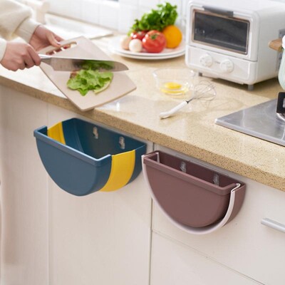 Dreamburgh Hanging Trash Can Wall Mounted Garbage Bin Rubbis