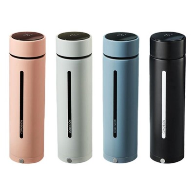Double Walled Vacuum Thermos Coffee Travel Mug Creative Mobi