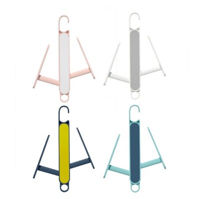 2022 New Shoe Rack Hook Hanging Double Mobile Vertical Stack