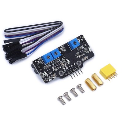 Three-channel grayscale module Digital photoelectric color r
