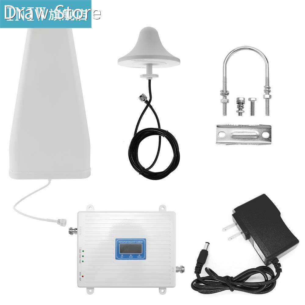 Universal Signal Booster Tri Band Amplifier Kit Network Boos_虎窝淘