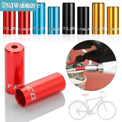5 Pcs 4mm/5mm Aluminium Shift/Brake Cables Cap Wire Tube Cab