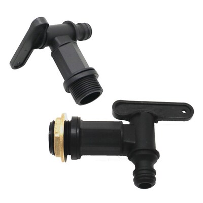 1/2PCSReplacement Water Butt Barrel PlasticTap and Nut Threa